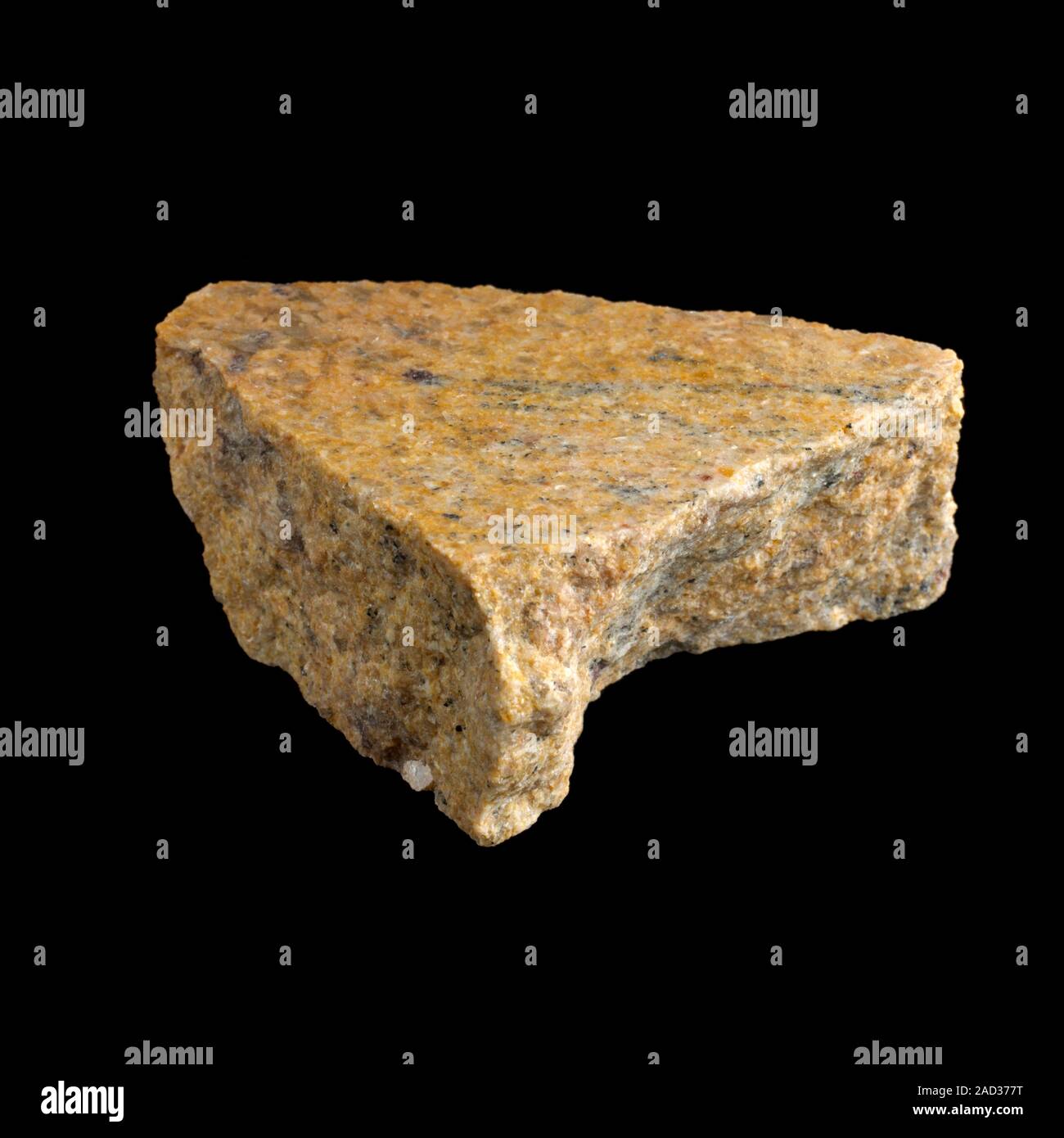 Sample of granulite. Granulite is a granular metamorphic rock mainly ...