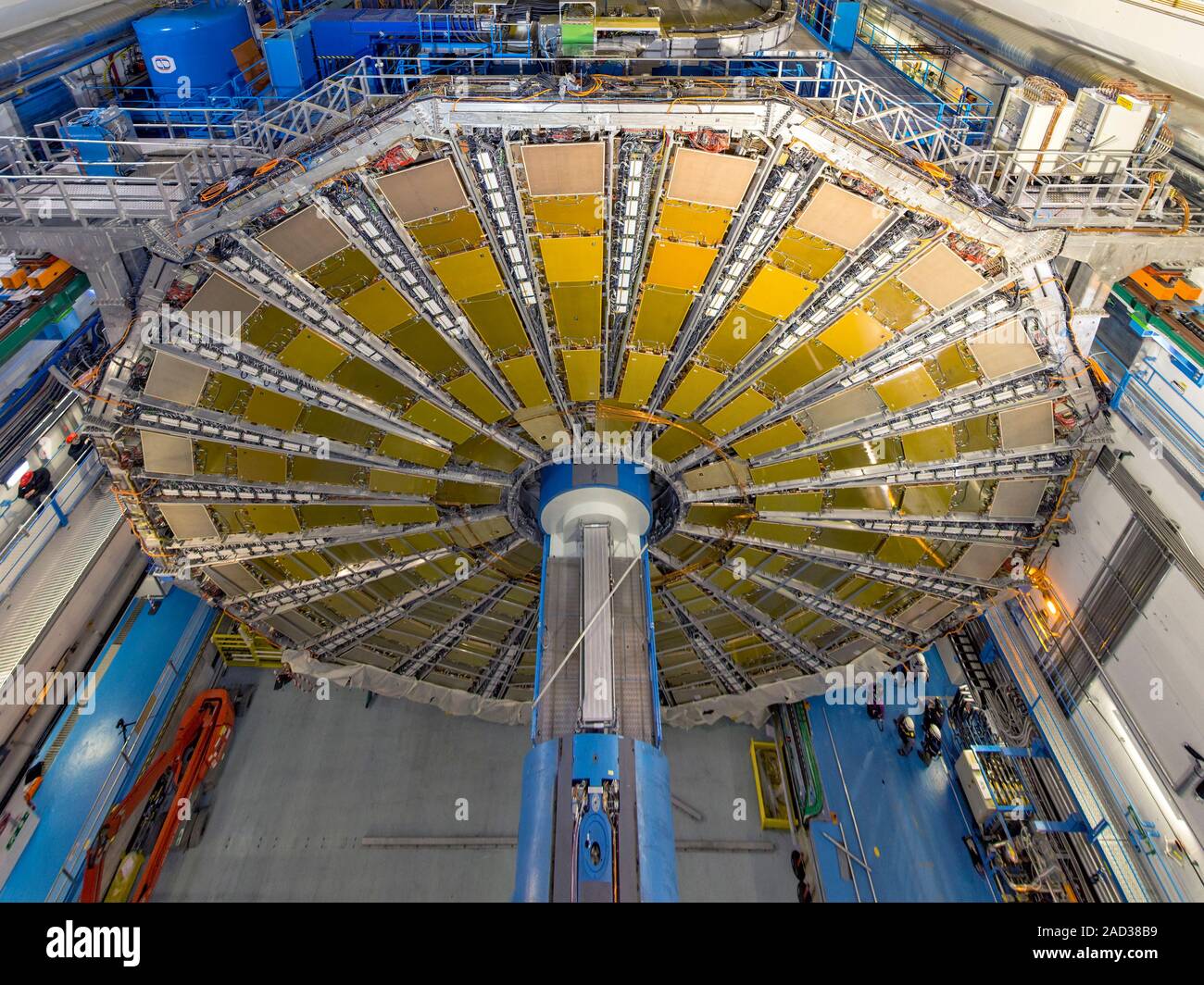 ATLAS detector, CERN. ATLAS (A Toroidal LHC Apparatus) is one of six detector experiments at the ...