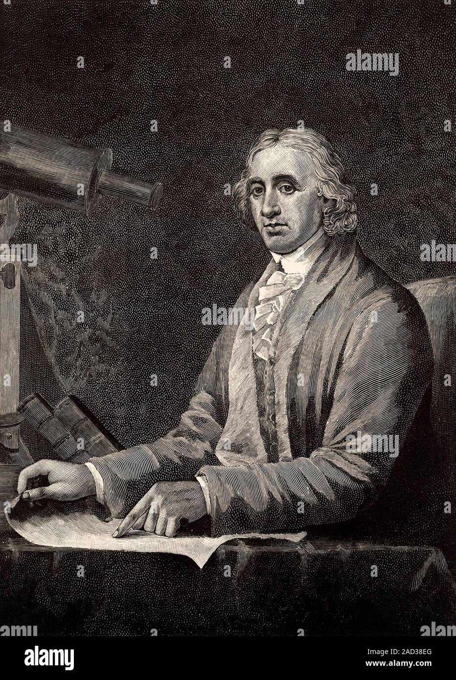 David Rittenhouse (1732-1796), American astronomer and inventor. He ...
