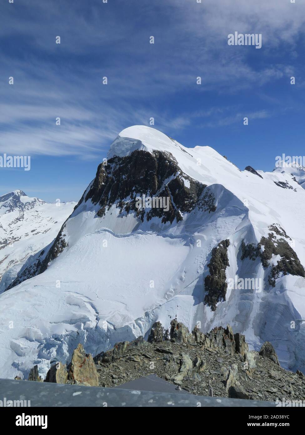 Breithorn, Wallis, Schweiz Stock Photo - Alamy