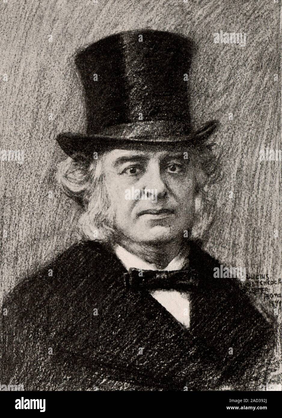 Paul Broca (1824-1880) French physician, anatomist and anthropologist ...