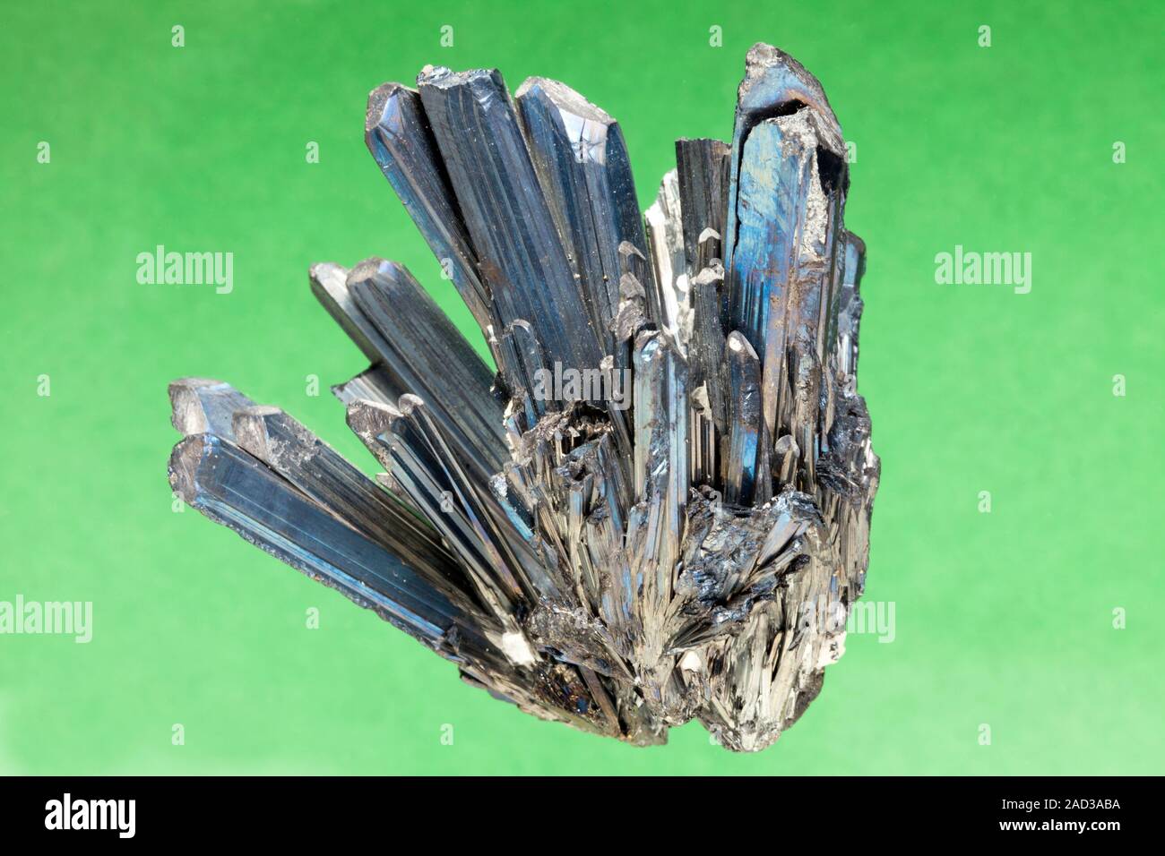 Stibnite, also called antimonite, is a sulphide of the element antimony ...