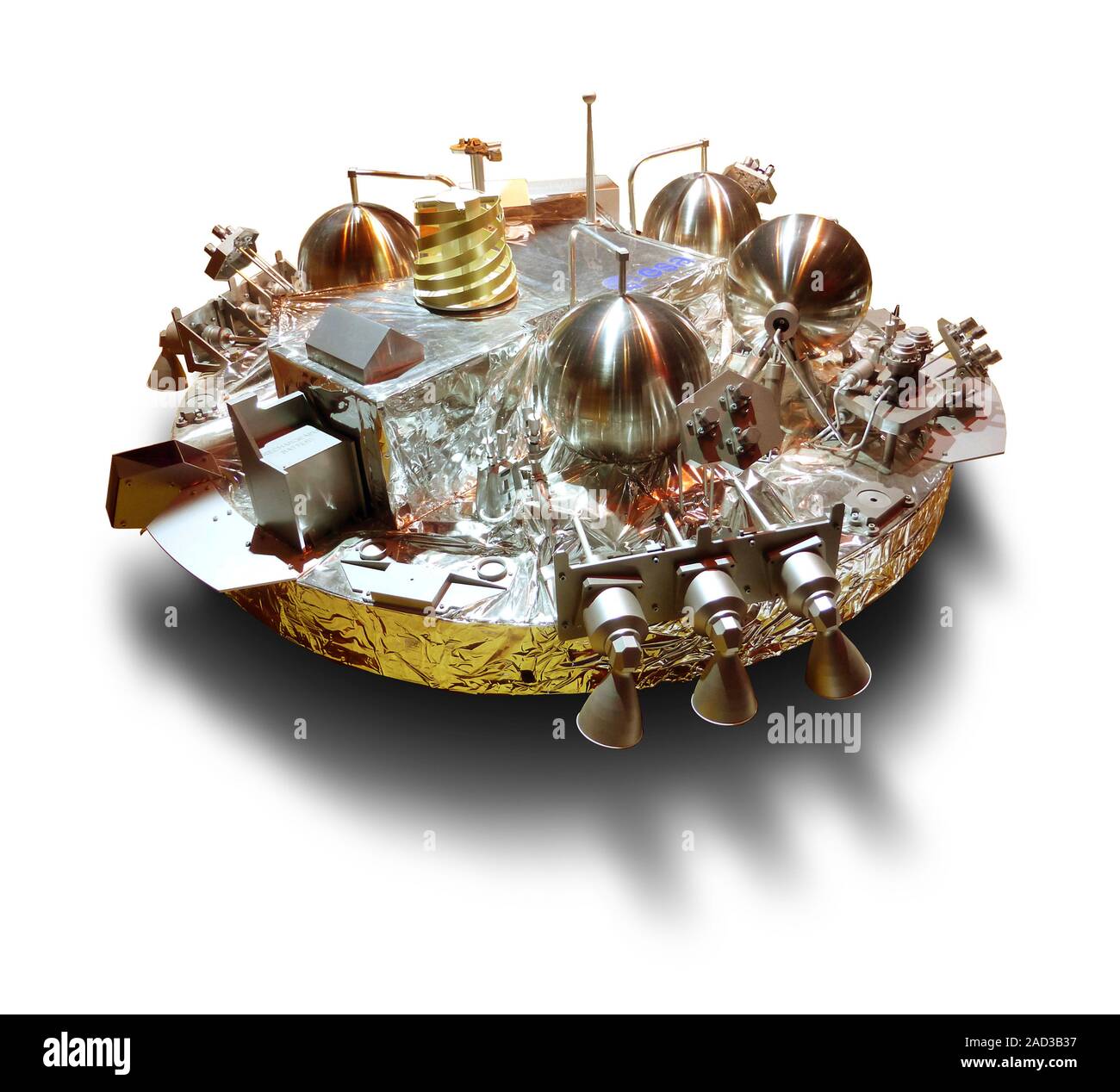 Illustration of the Schiaparelli ExoMars Entry, Descent and Landing ...