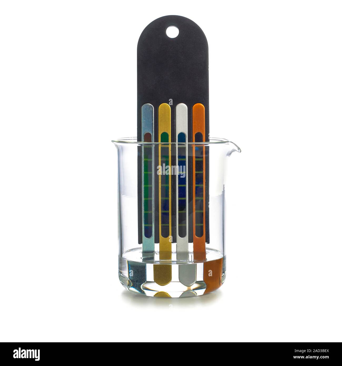 Thermal conductivity. Experiment to demonstrate the different thermal ...