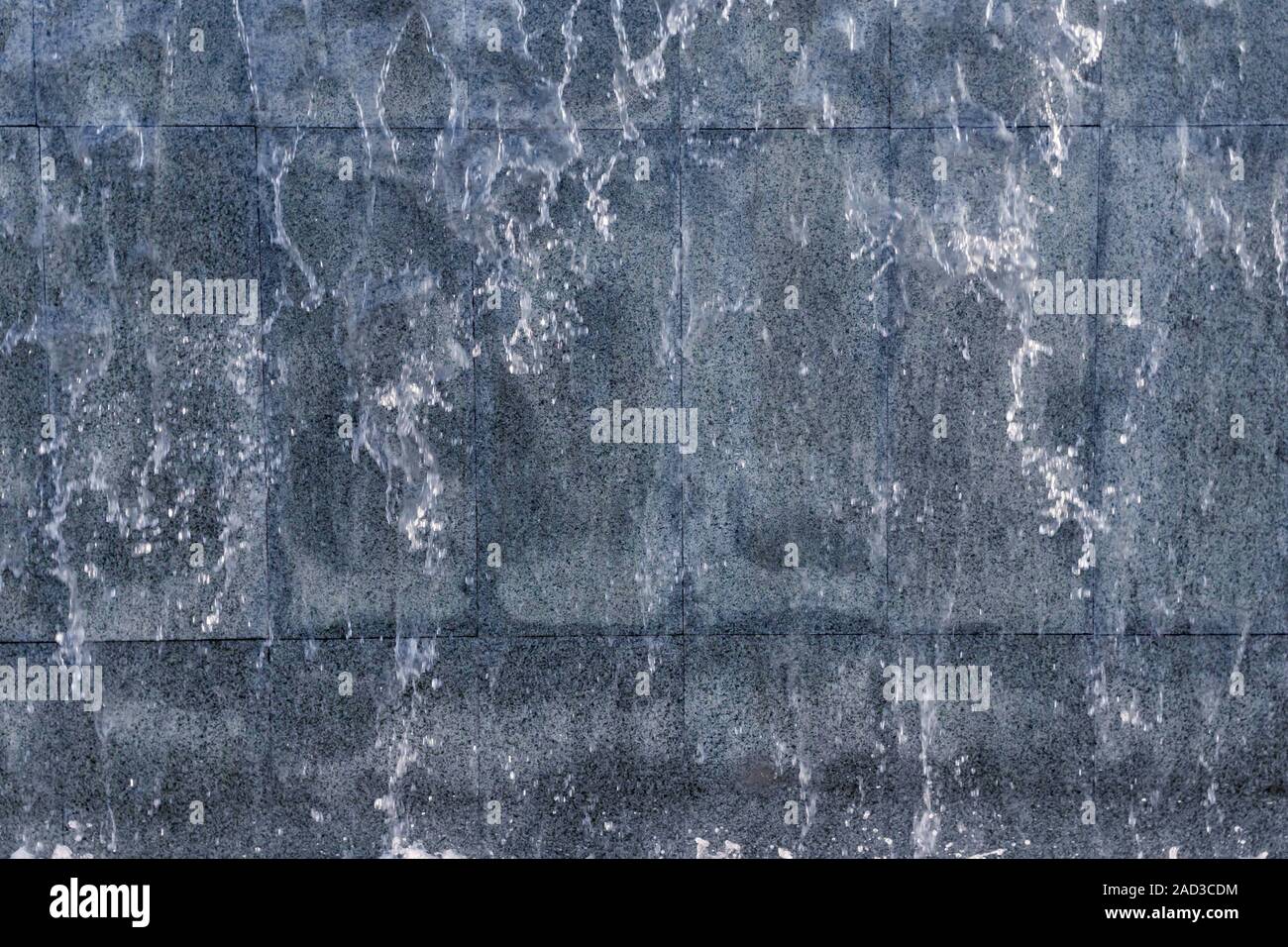 running water on stone background texture. Abstraction waterfall ...