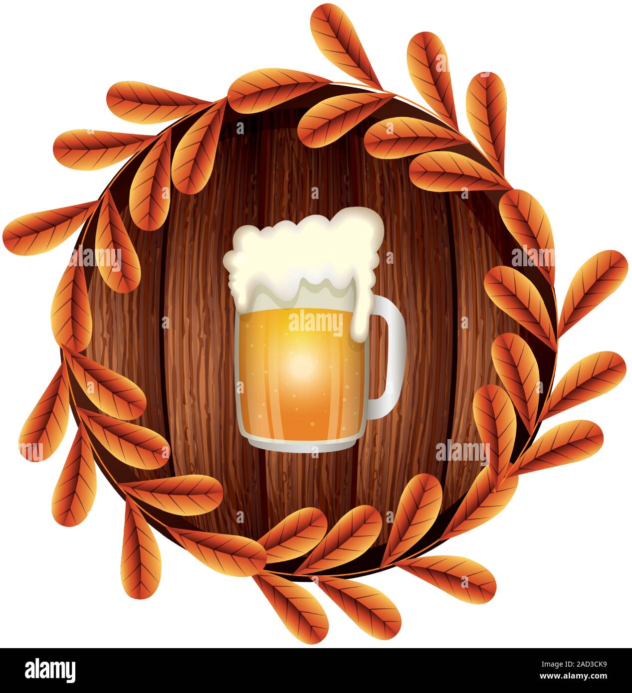 Isolated beer mug vector design Stock Vector Image & Art - Alamy