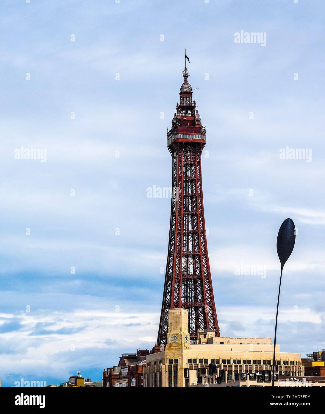 The Blackpool Tower (HDR Stock Photo - Alamy