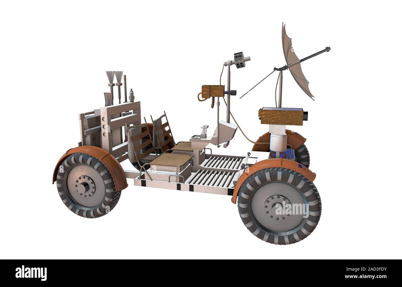 The Apollo 15 Lunar Rover Vehicle