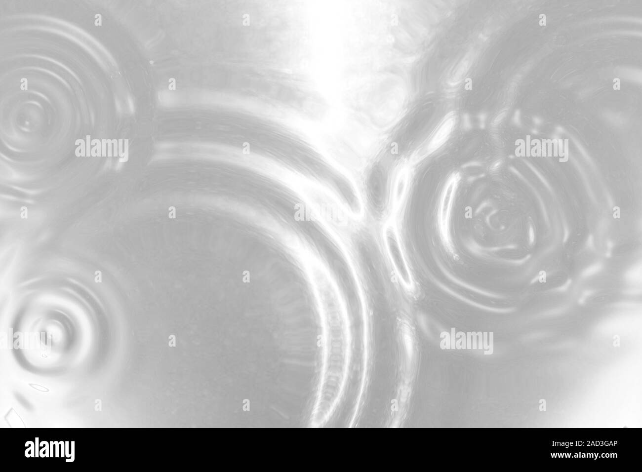 Liquid silver metal rippled background. Ropples effect. Abstract ...