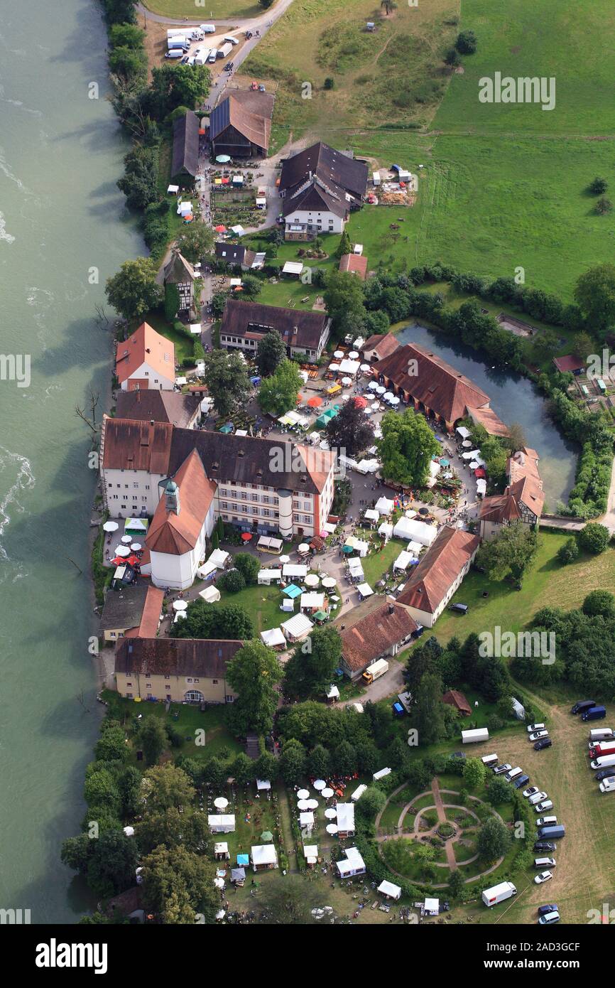 Castle Beuggen with horticultural exhibition DiGa 2016 Stock Photo - Alamy
