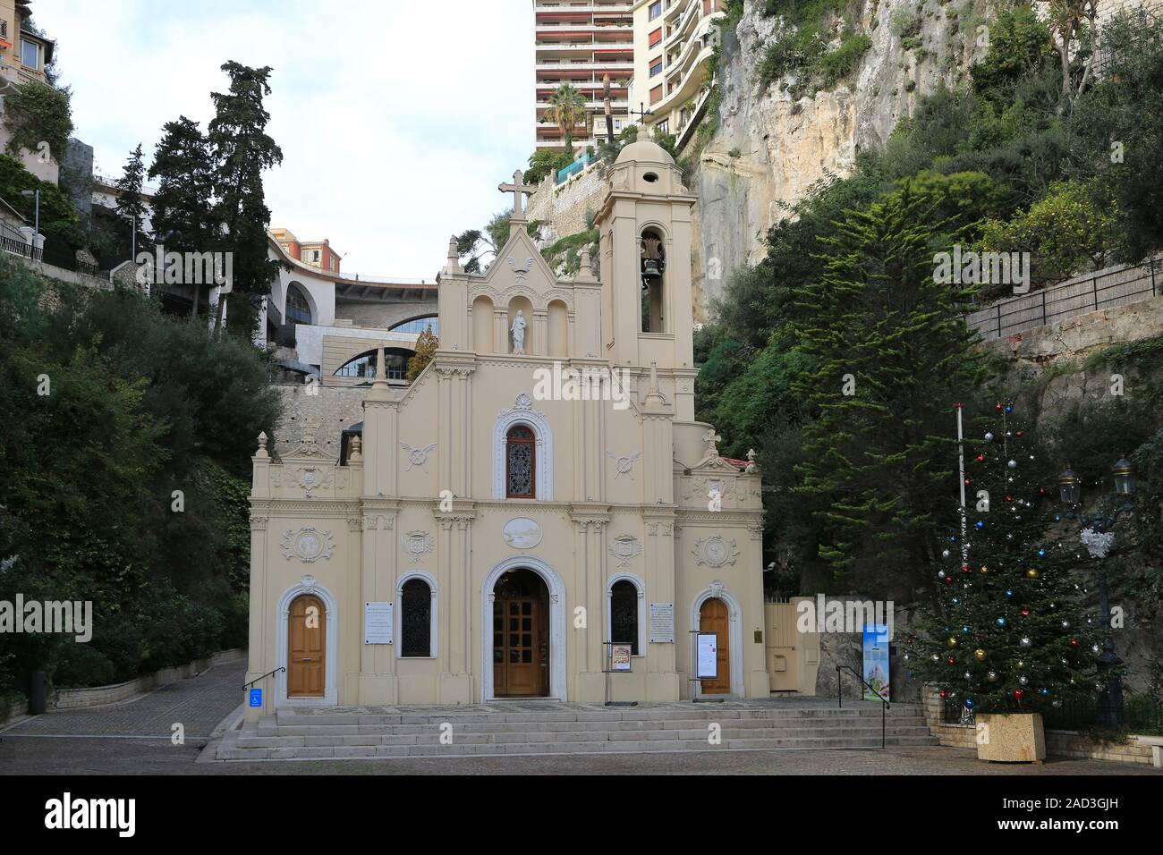 Munich, Kapelle Sainte Devote Stock Photo - Alamy