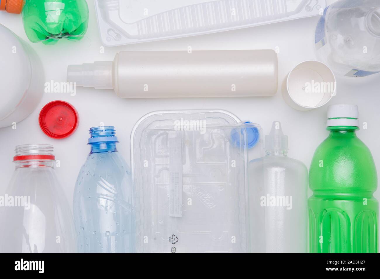 Empty plastic drink bottles hi-res stock photography and images - Alamy