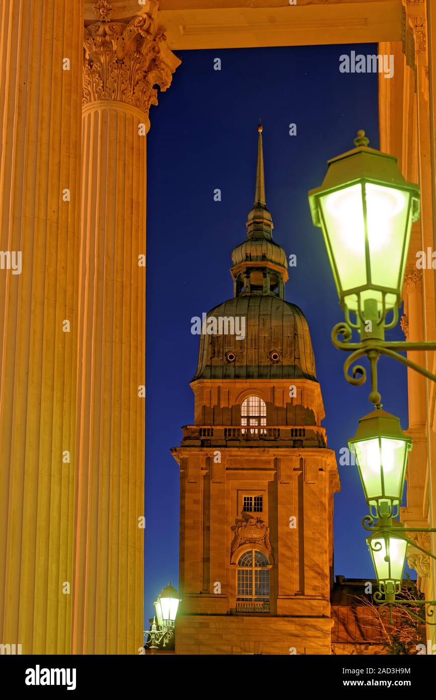 Hessian State Museum and Moller Building Stock Photo - Alamy