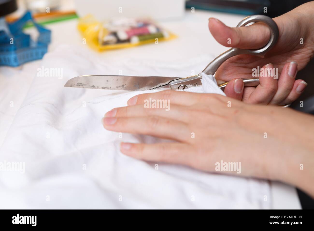 Rough scissors hi-res stock photography and images - Alamy
