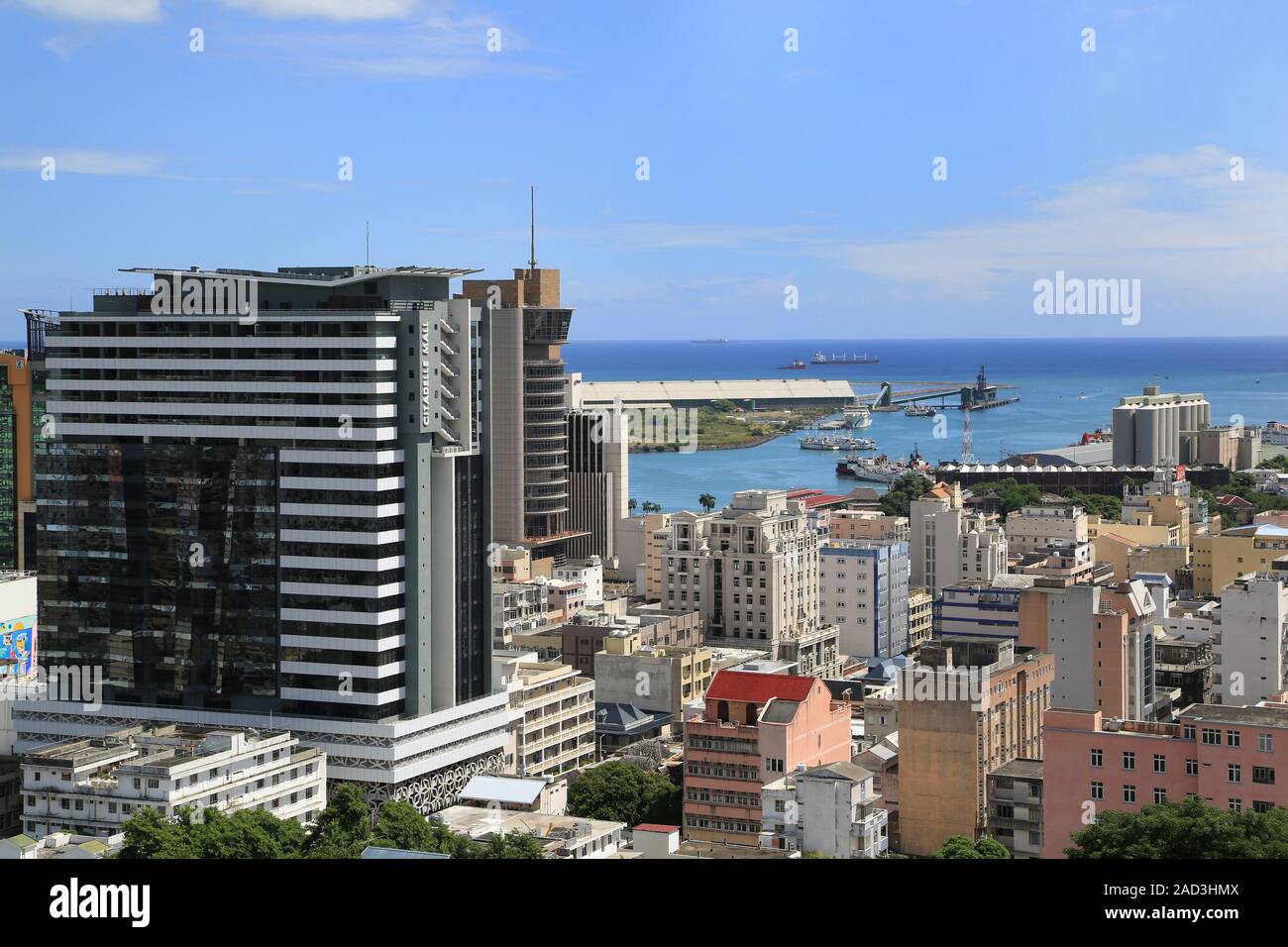 Mauritius, capital Port Louis, city view Stock Photo - Alamy