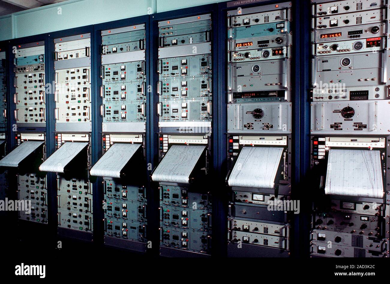 Caesium beam atomic clocks. Also known as a frequency standard, these ...
