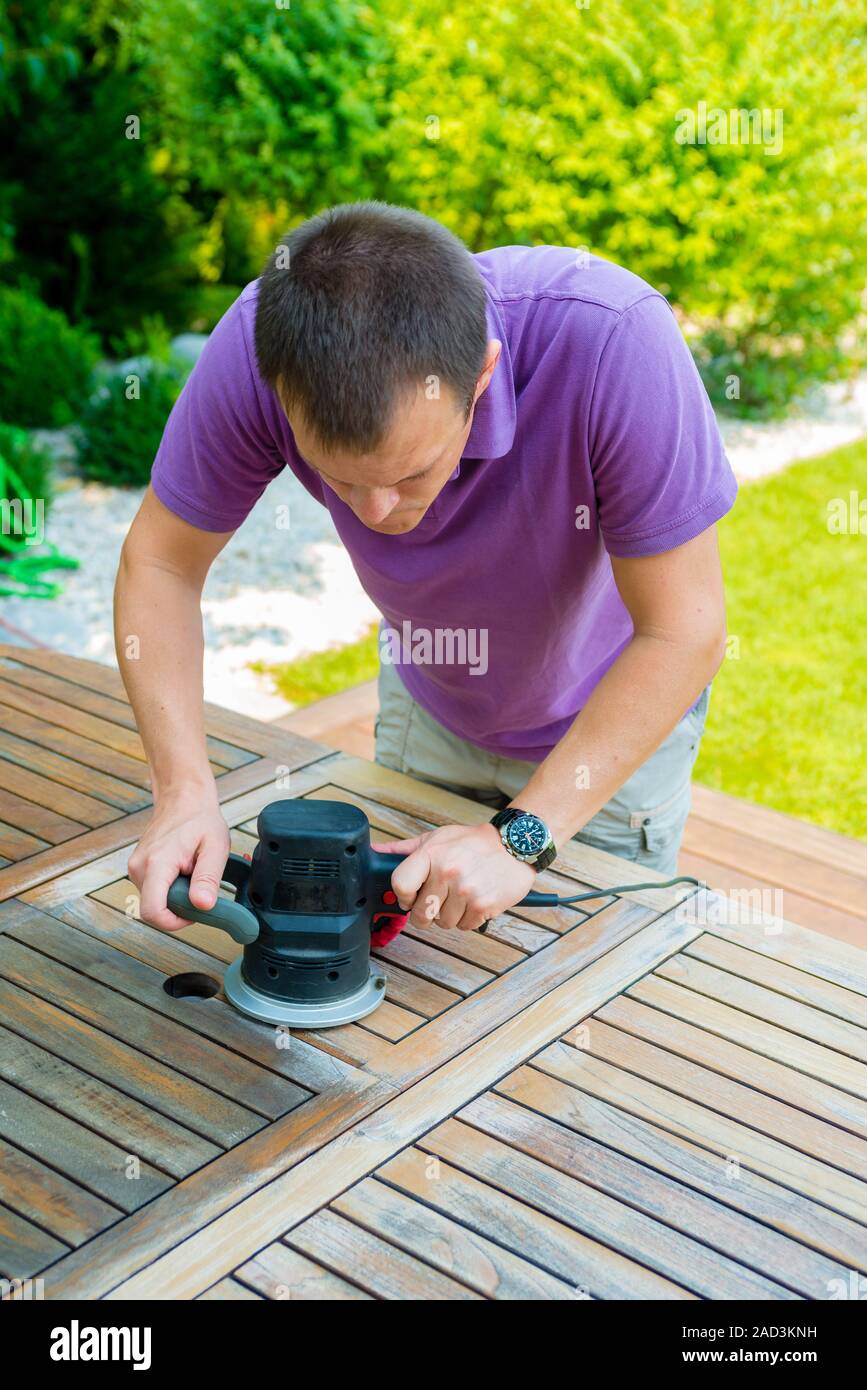 Electrical hand sander hi-res stock photography and images - Alamy