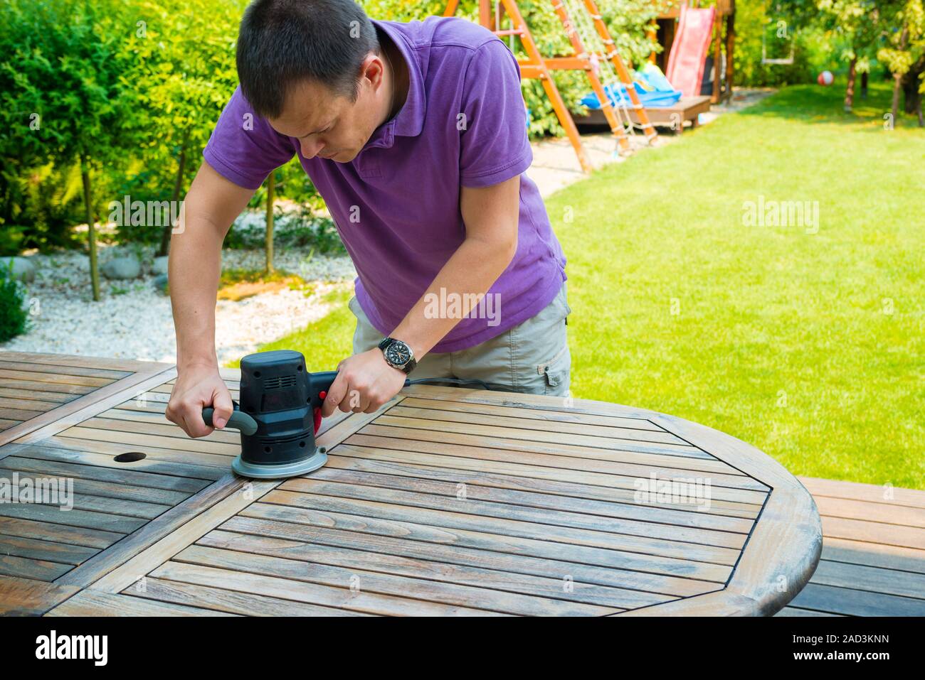 Electrical hand sander hi-res stock photography and images - Alamy