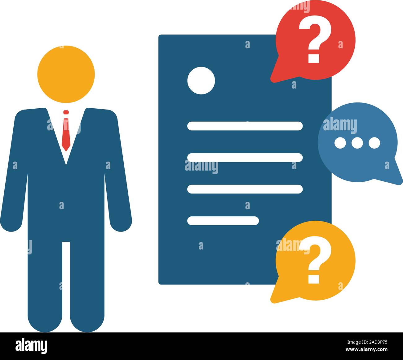 Client Brief Icon Set Four Elements In Diferent Styles From Online Marketing Icons Collection