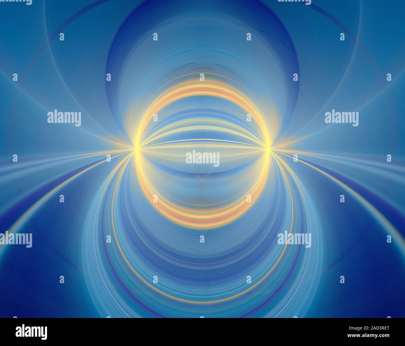 Bipolarity, conceptual illustration Stock Photo - Alamy