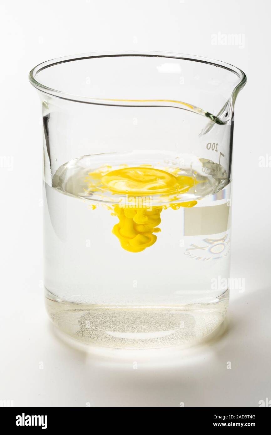 Lead (II) iodide is formed when a clear lead (II) nitrate solution is ...