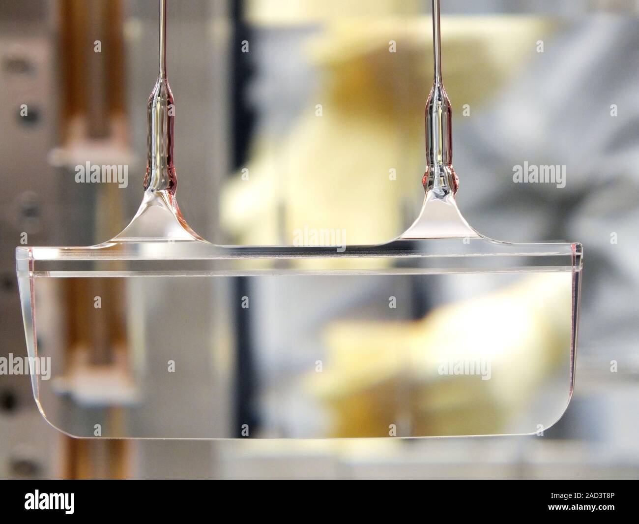 LIGO gravitational wave detector optics. Fibre welds for a test mass ...