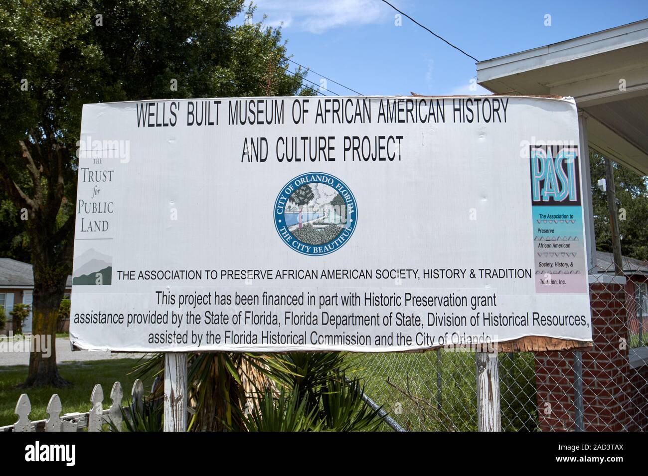 sign for wells built museum of african american history and culture ...