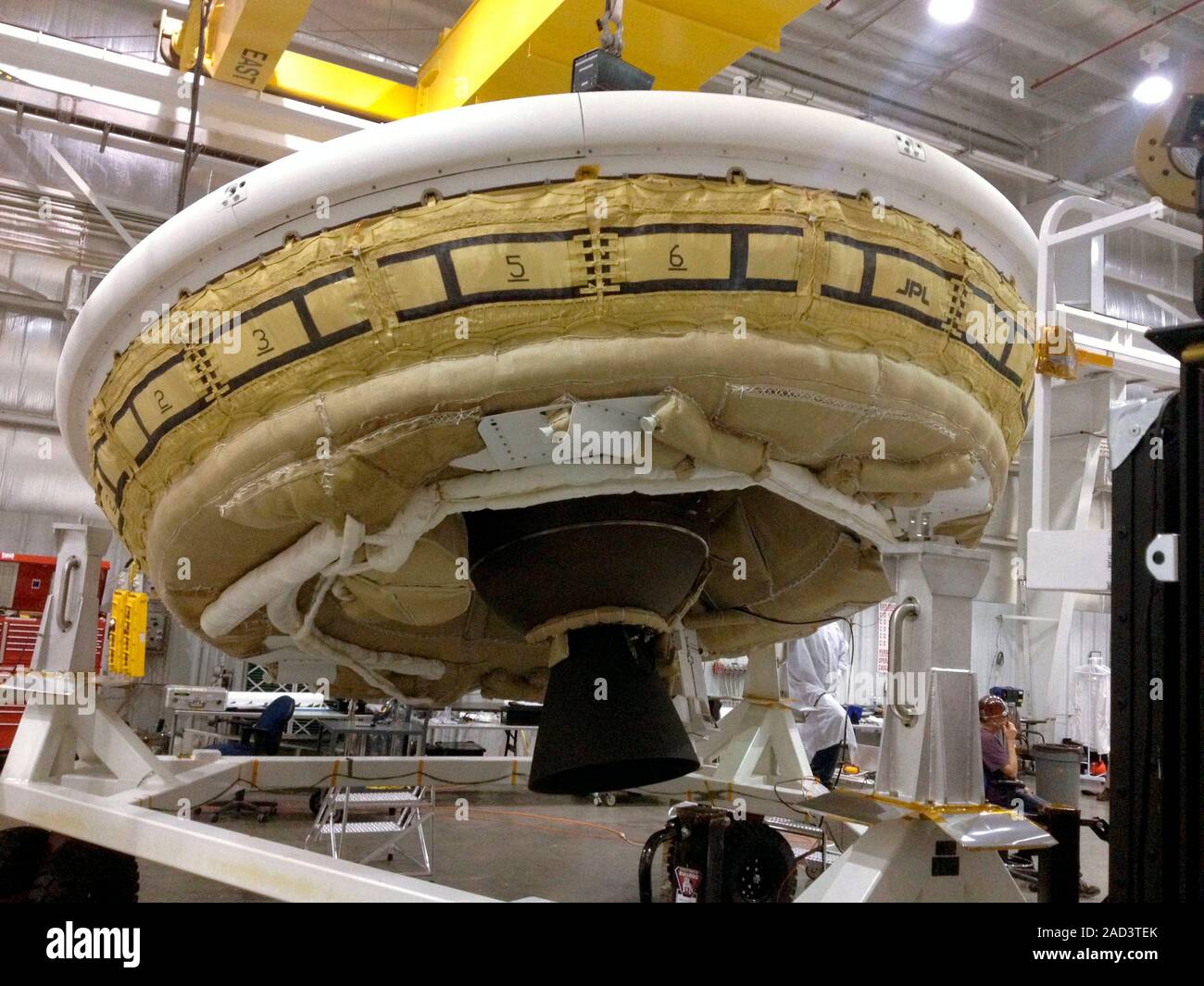 LDSD test vehicle assembly. NASA's Low-Density Supersonic Decelerator ...
