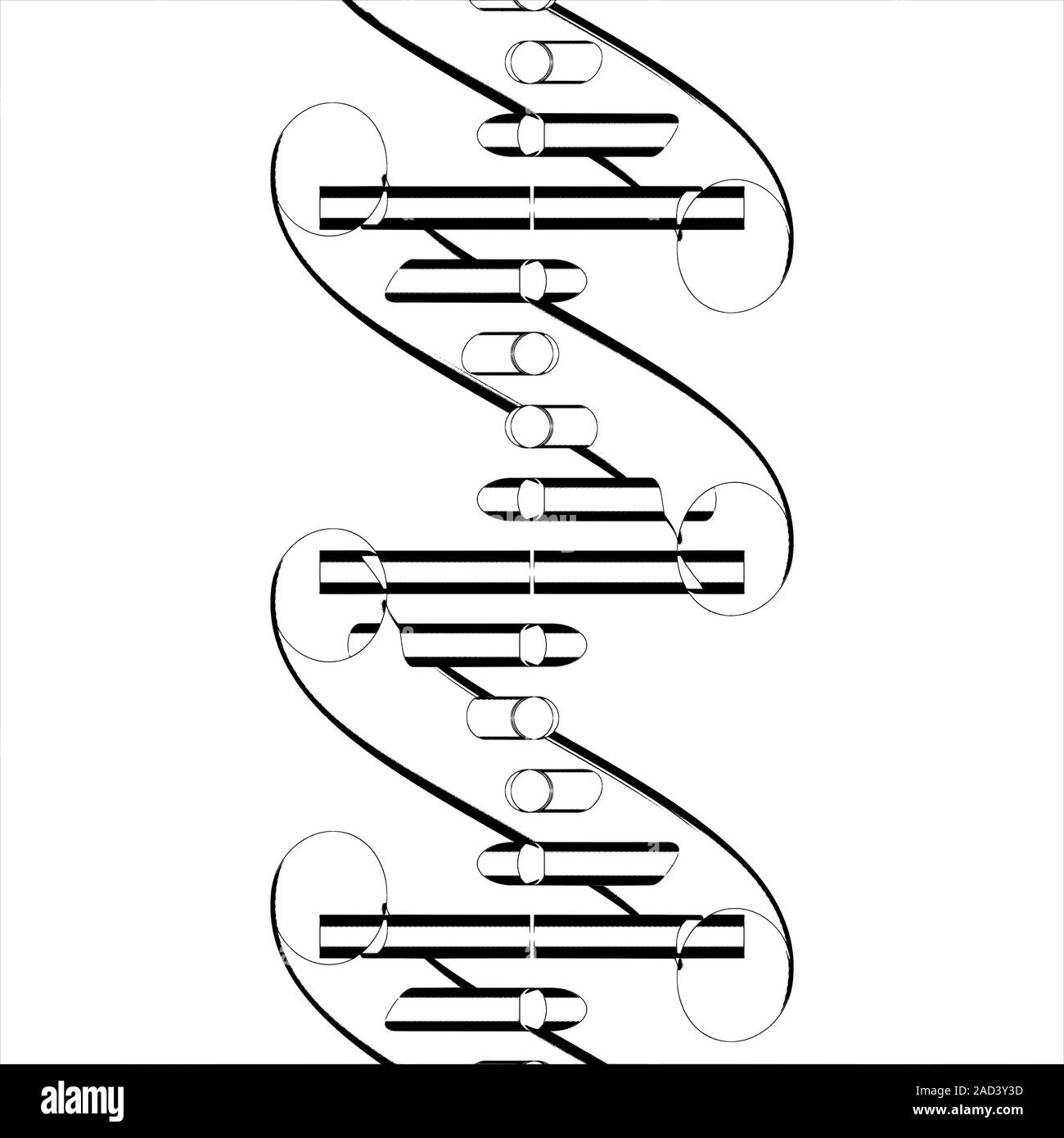 This image may not be used in educational posters DNA molecule ...