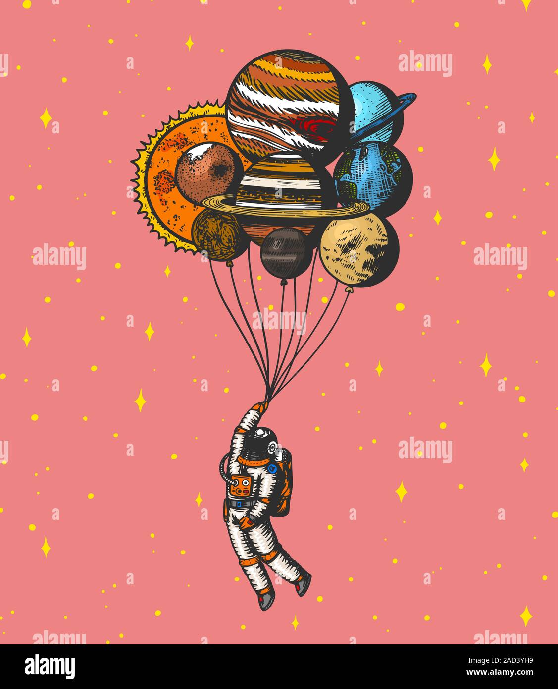 Solar System Balloons