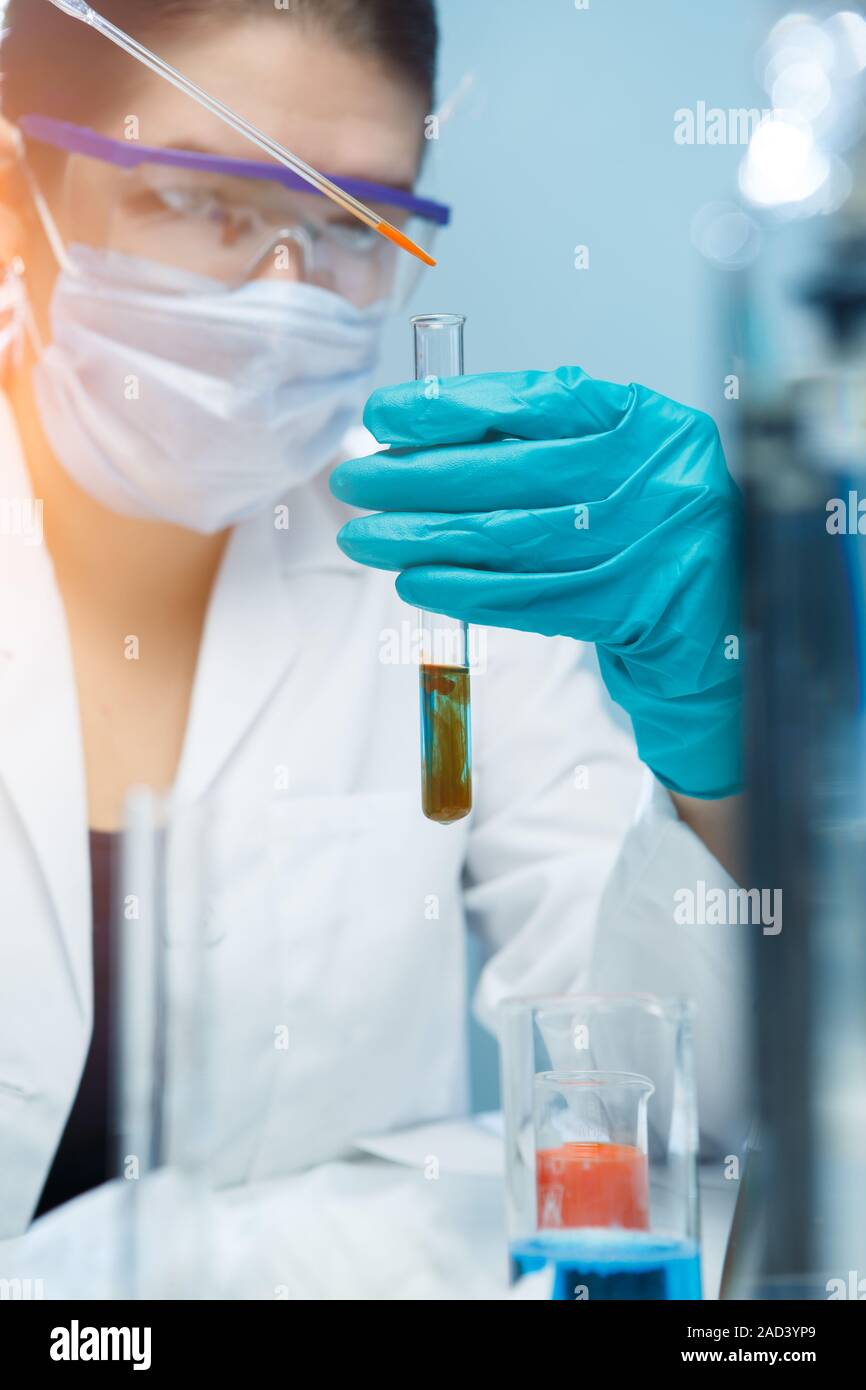 Chemical agents testing hi-res stock photography and images - Alamy