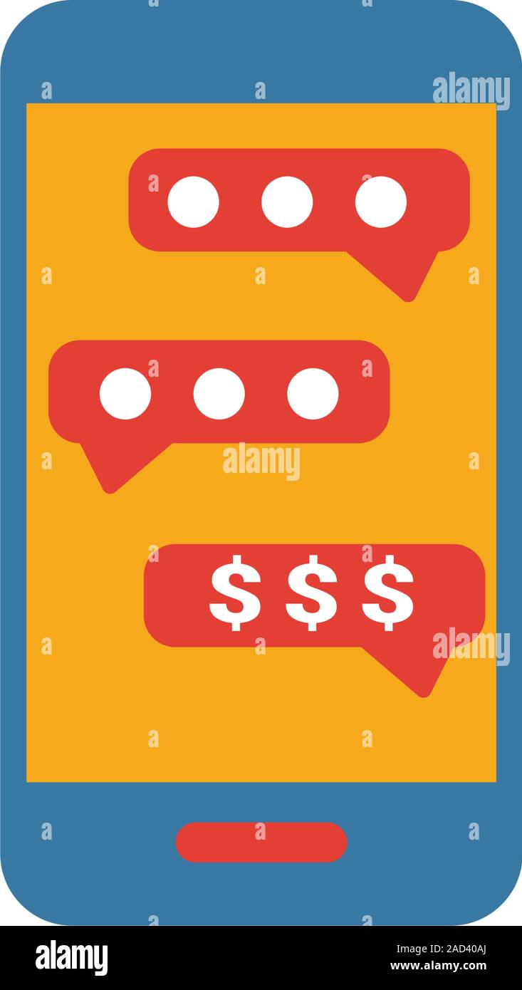 Sms Banking icon. Simple element from personal finance icons collection ...