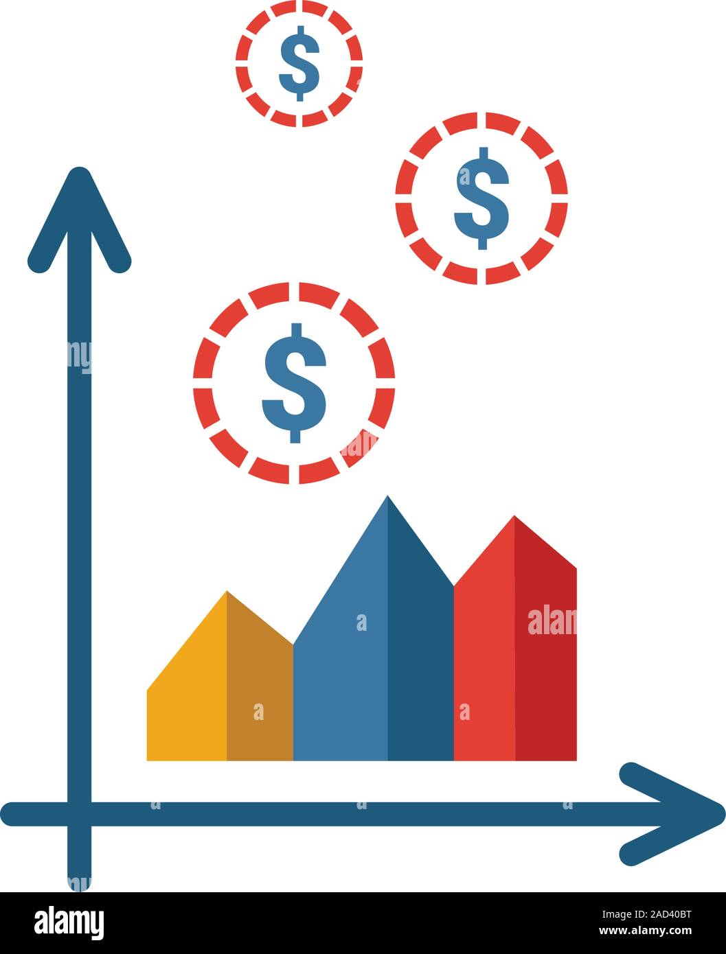 Financial Report icon. Simple element from personal finance icons ...