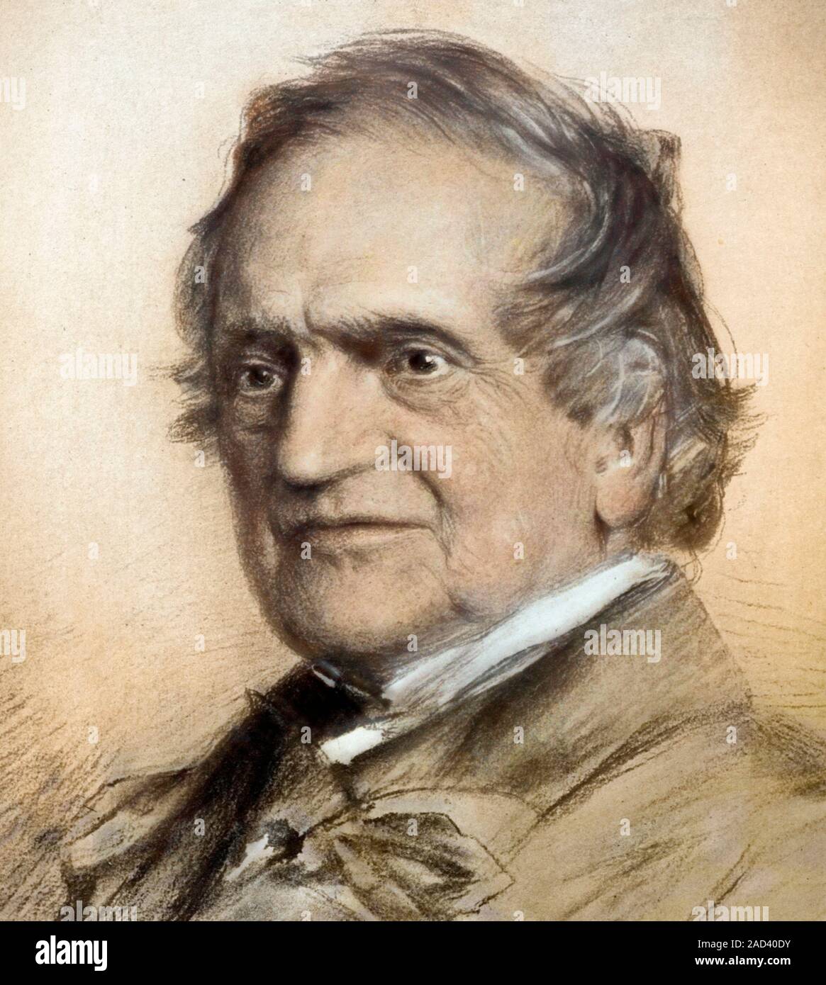 Adam Sedgwick (1785-1873), British geologist. Sedgwick once acted as a ...