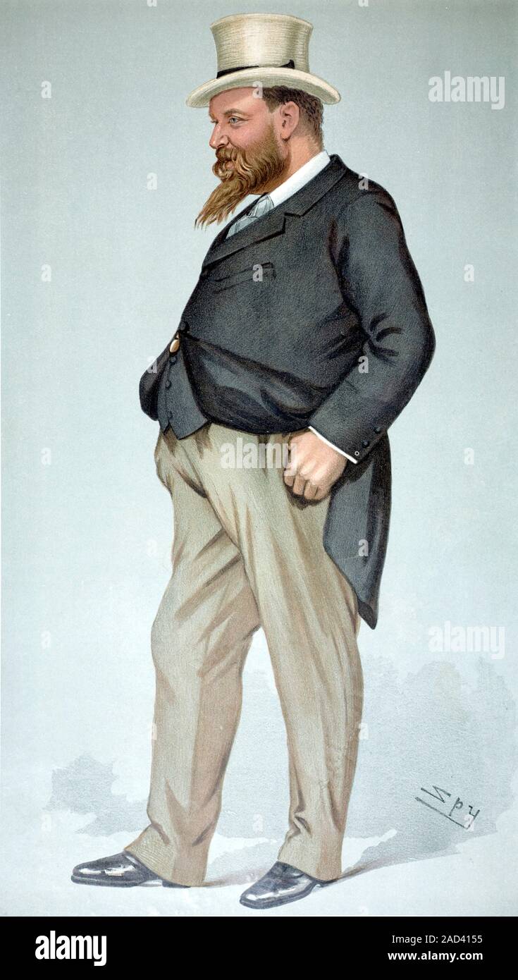 Caricature by Spy for Vanity Fair's Men of the Day 1900. Lionel Walter ...