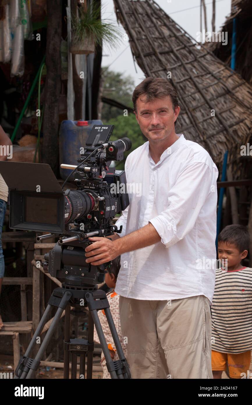 Wildlife cameraman paul stewart in Cambodia filming for the BBC Natural ...