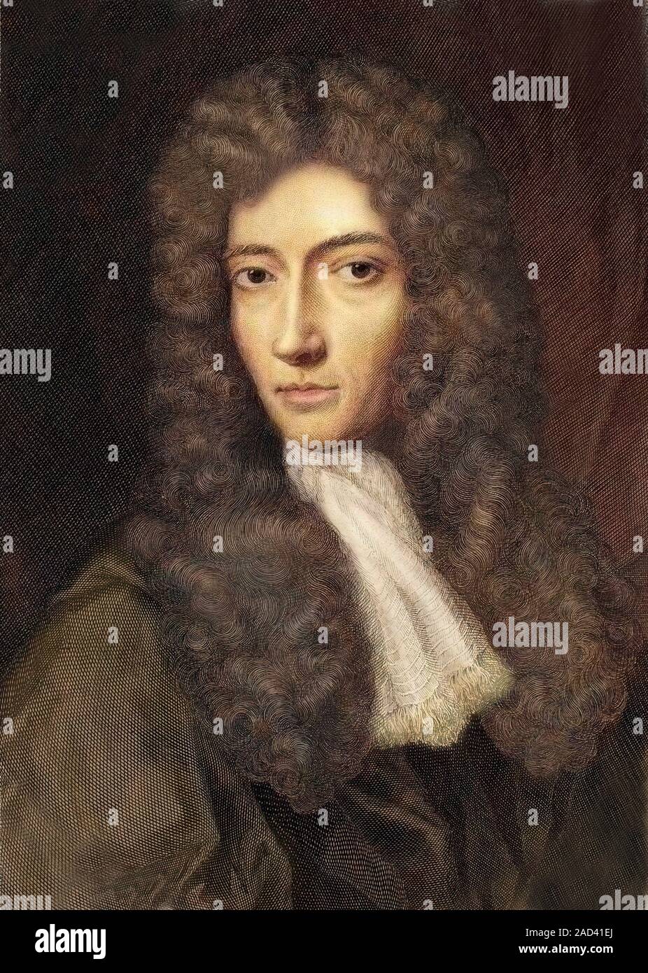 Robert Boyle by George Vertue del et sculp, 1739. J. Kerfesboom pinxt ...