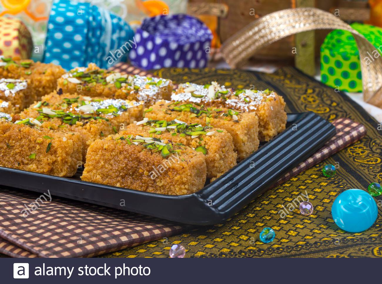Indian Halwa High Resolution Stock Photography and Images - Alamy