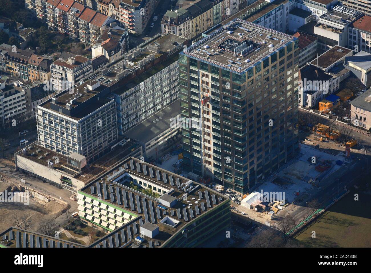 Basel, University, New building of the Biocenter Stock Photo - Alamy