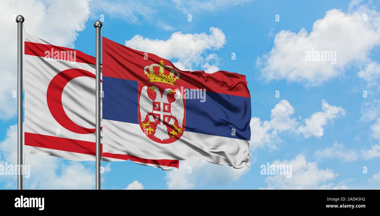 Northern Cyprus Serbia Flag High Resolution Stock Photography and ...