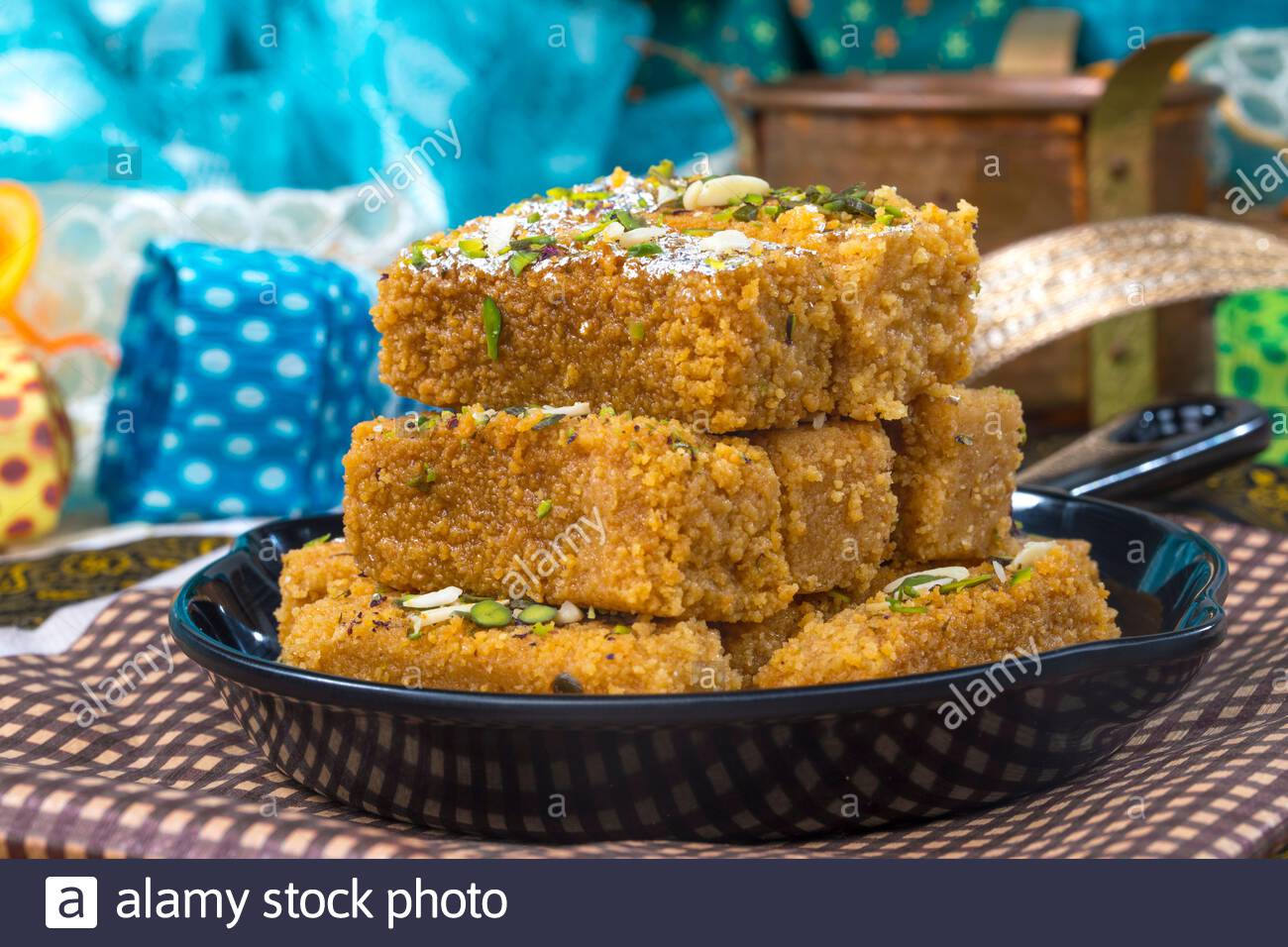 Indian Halwa High Resolution Stock Photography and Images - Alamy