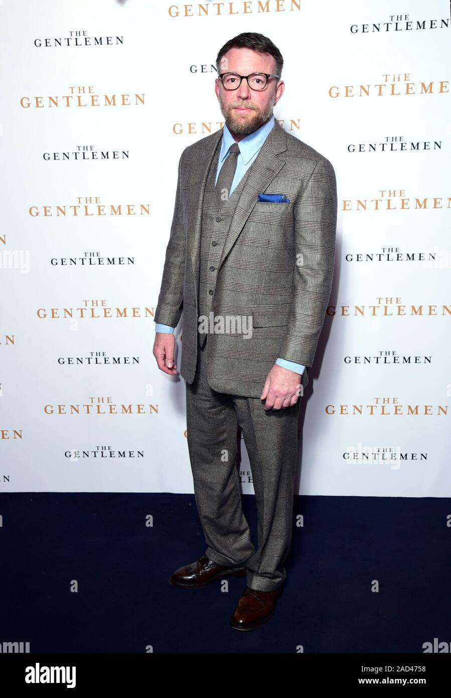 Guy Ritchie during the Gentlemen Premiere at Curzon Mayfair in London ...