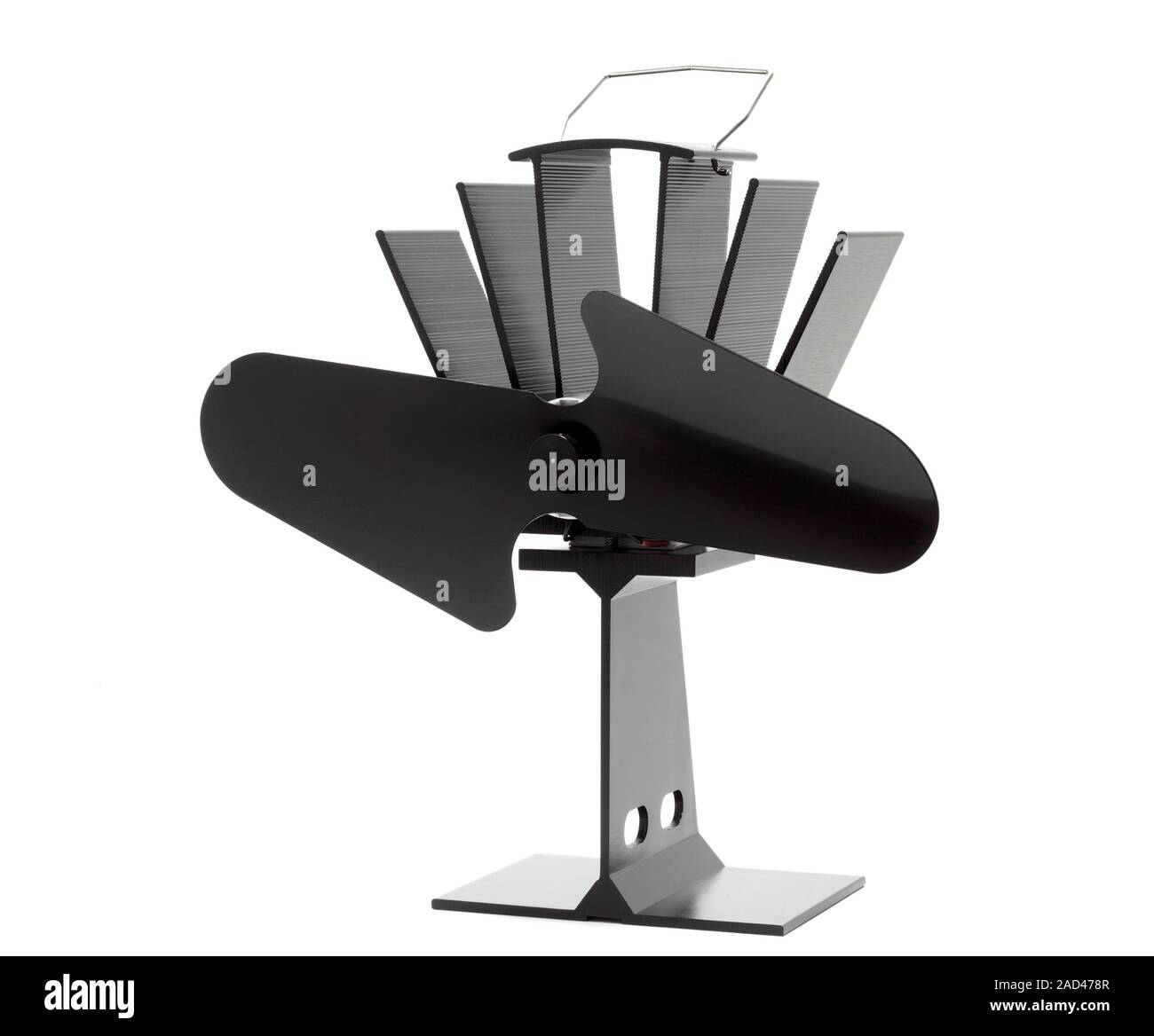 Thermoelectric fan. Fan powered by a thermoelectric generator. This fan ...