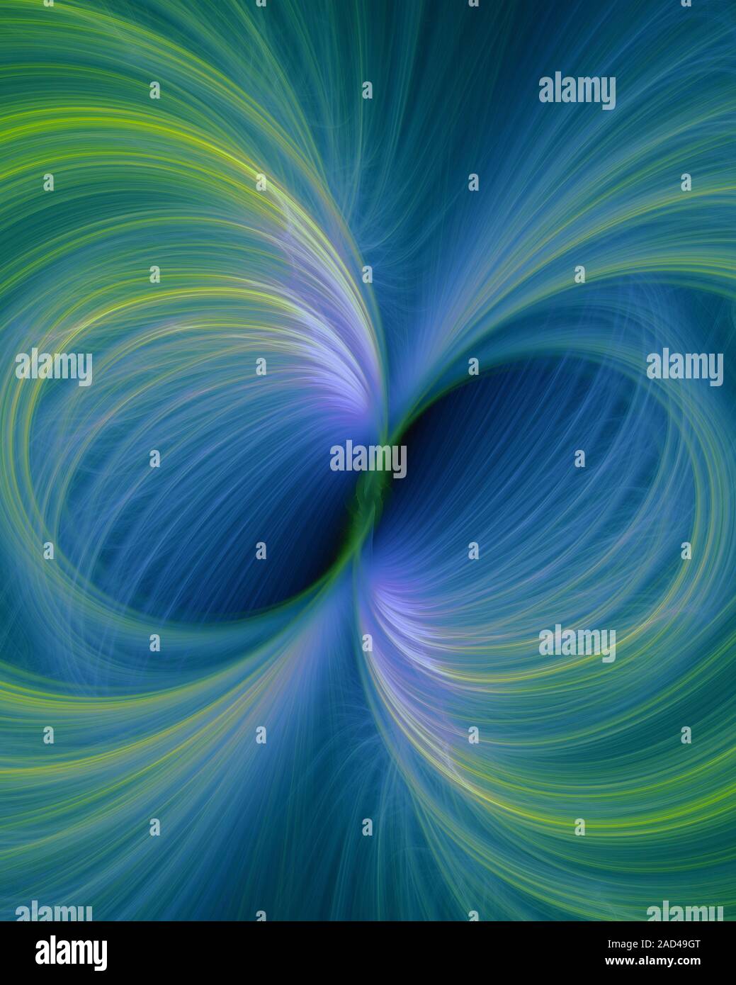 Conceptual fractal illustration of supersymmetry. Supersymmetry (SUSY ...