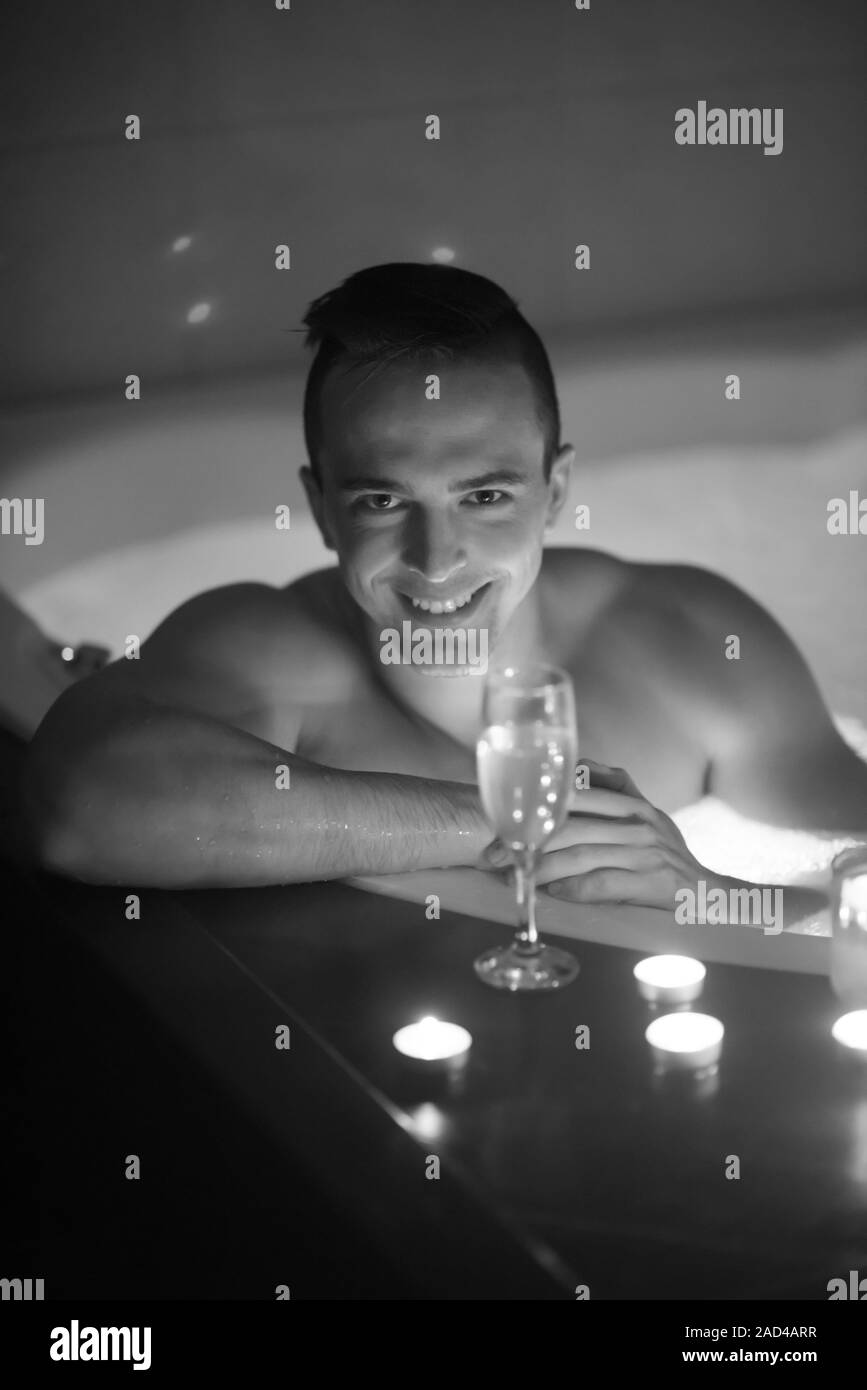 Relaxing resort vacation in Black and White Stock Photos & Images - Alamy