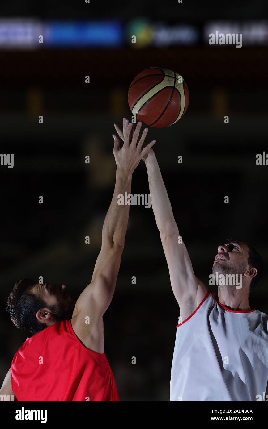 basketball player in action Stock Photo - Alamy