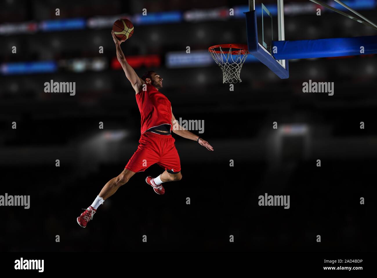 basketball player in action Stock Photo - Alamy