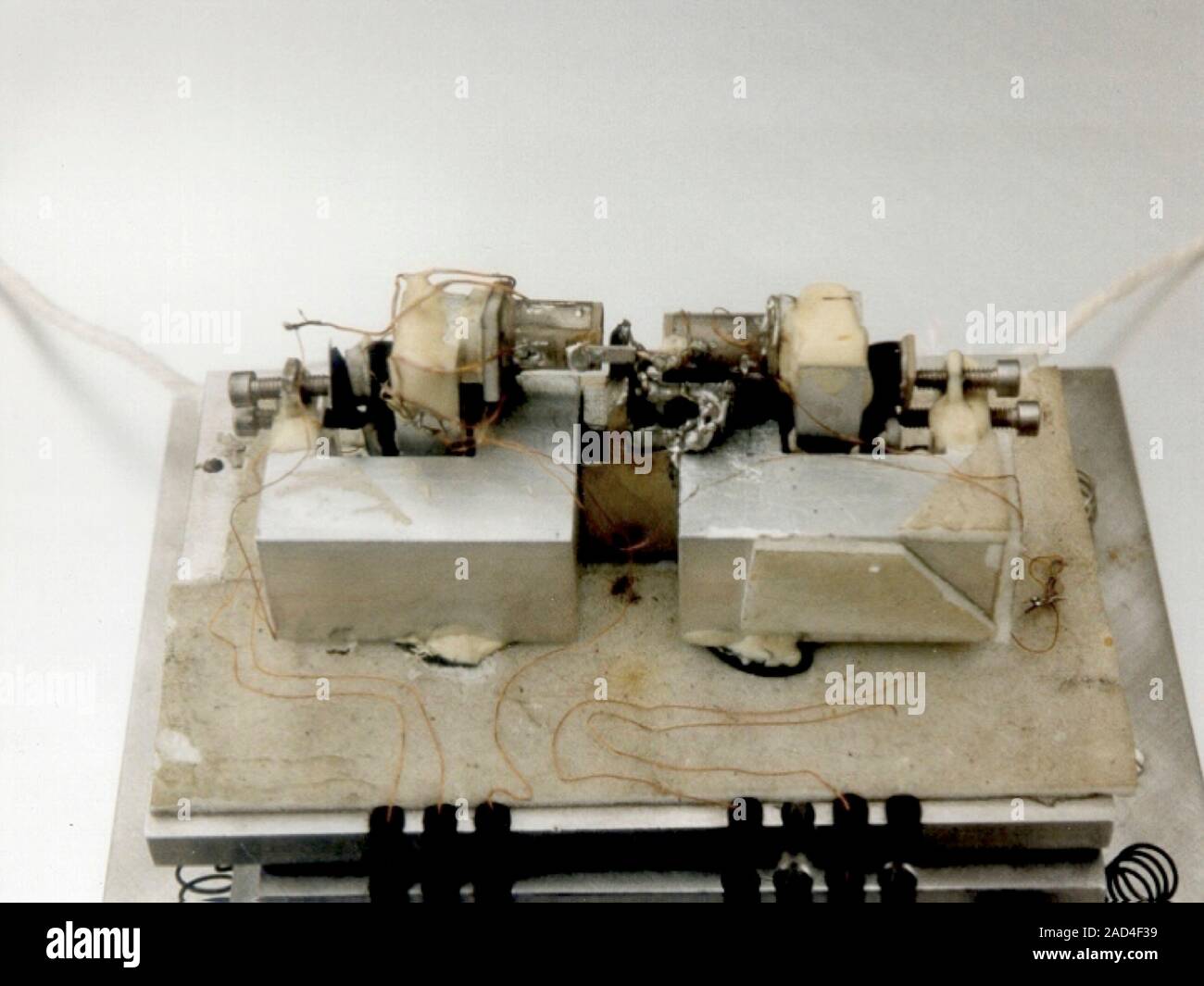 First atomic force microscope, 1986. The principles behind atomic force ... First atomic force microscope, 1986. The principles behind atomic force ...