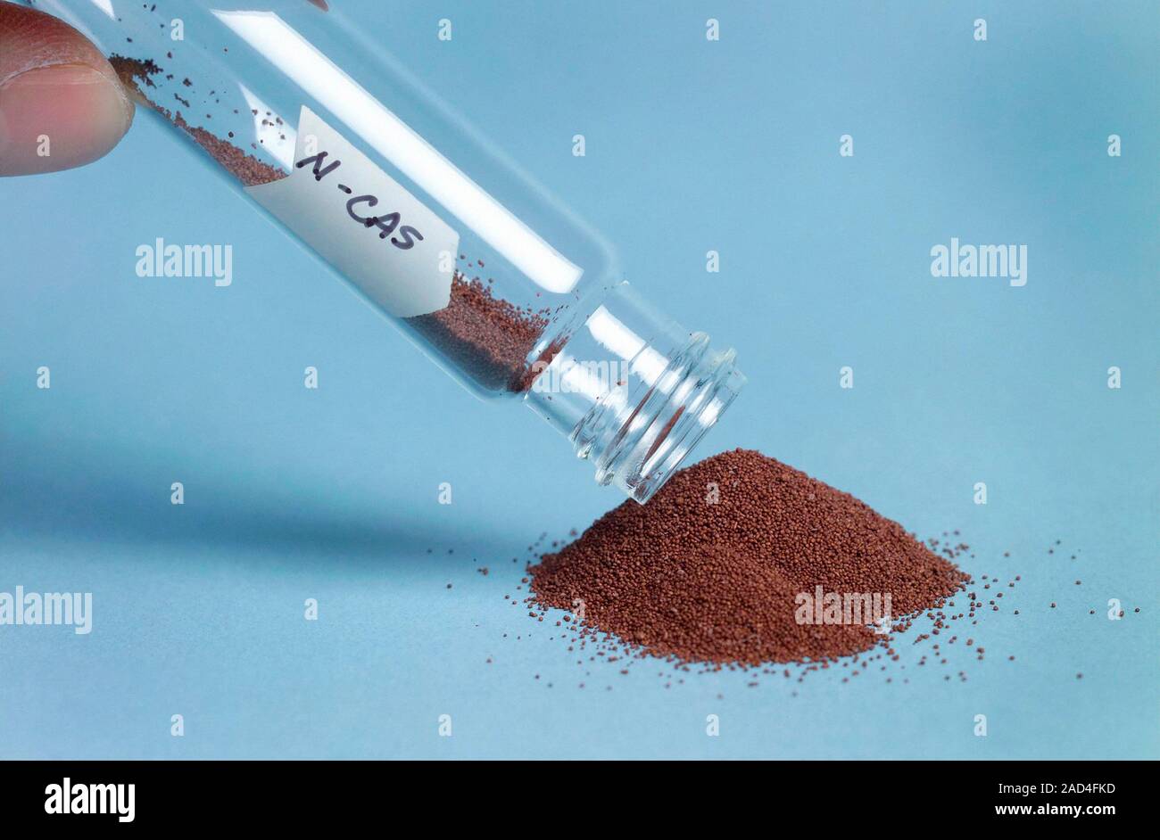 Nanocomposite polymer research. Close-up of a long-lasting, high ...