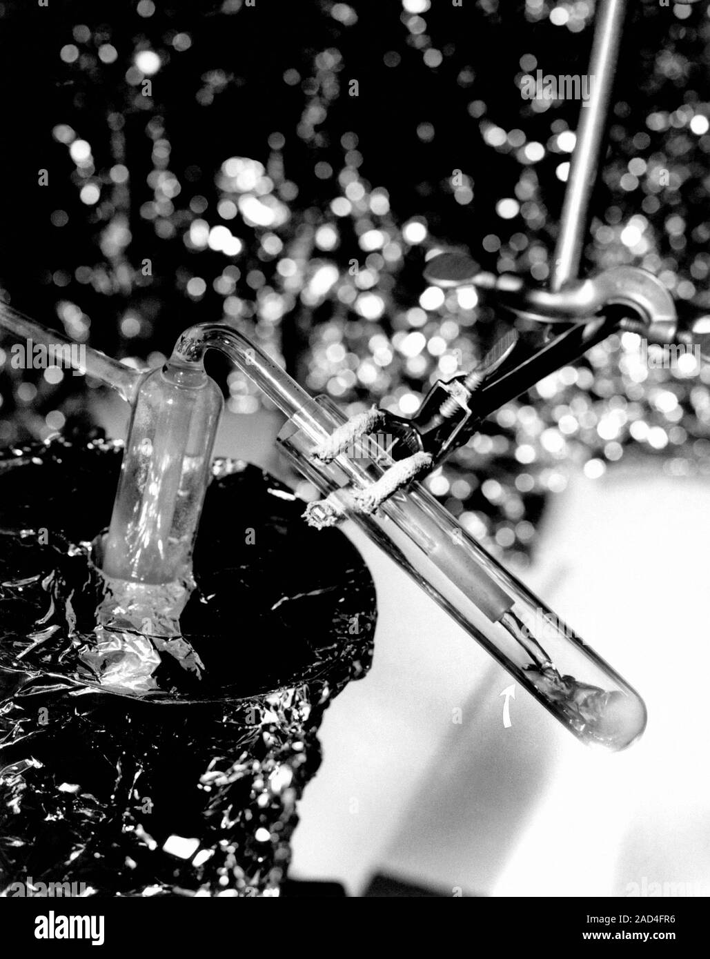 Molten Salt Reactor Experiment. Close-up of the typical fuel ...